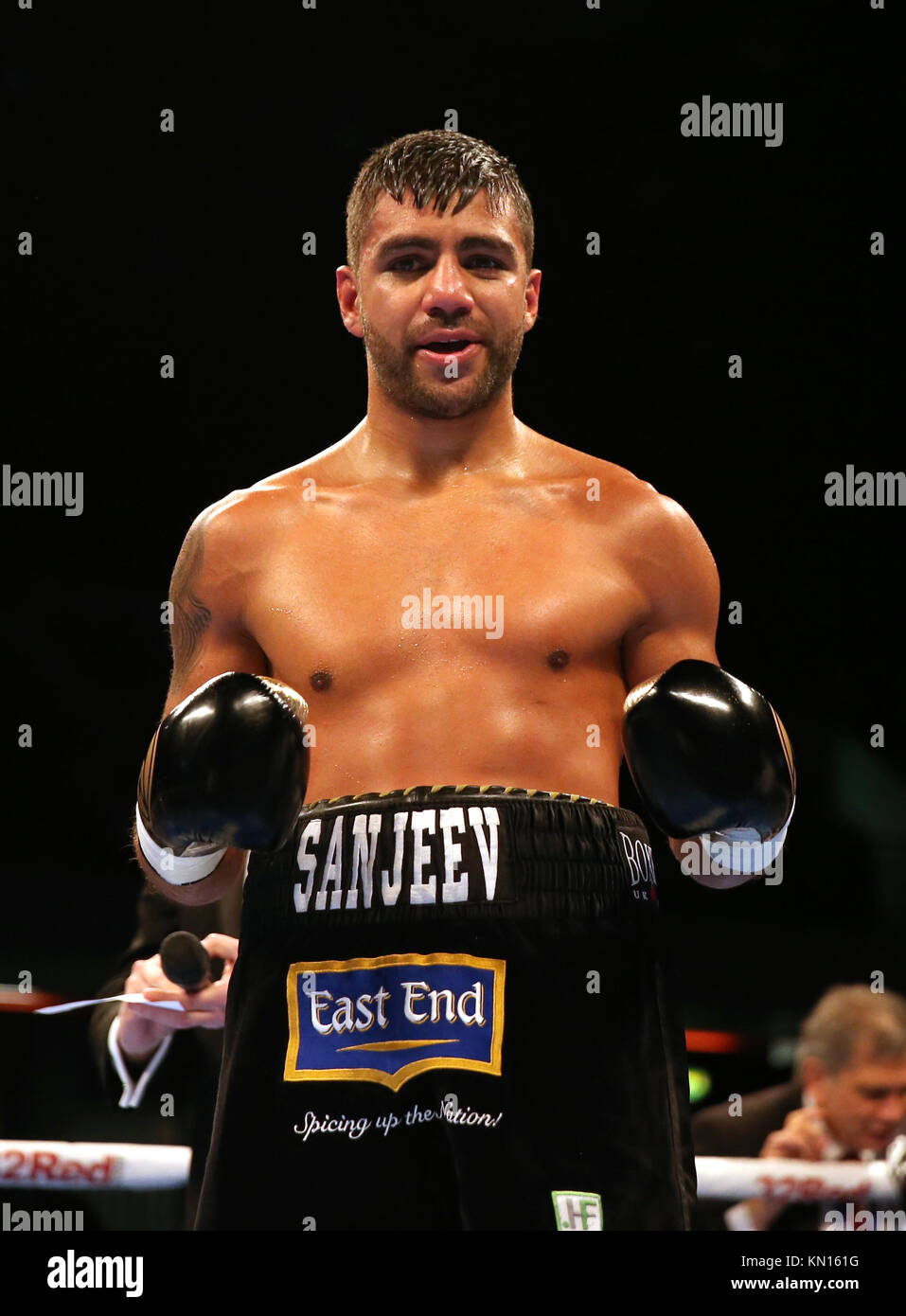 Sanjeev Sahota celebrates beating Ivan Godor during their International ...