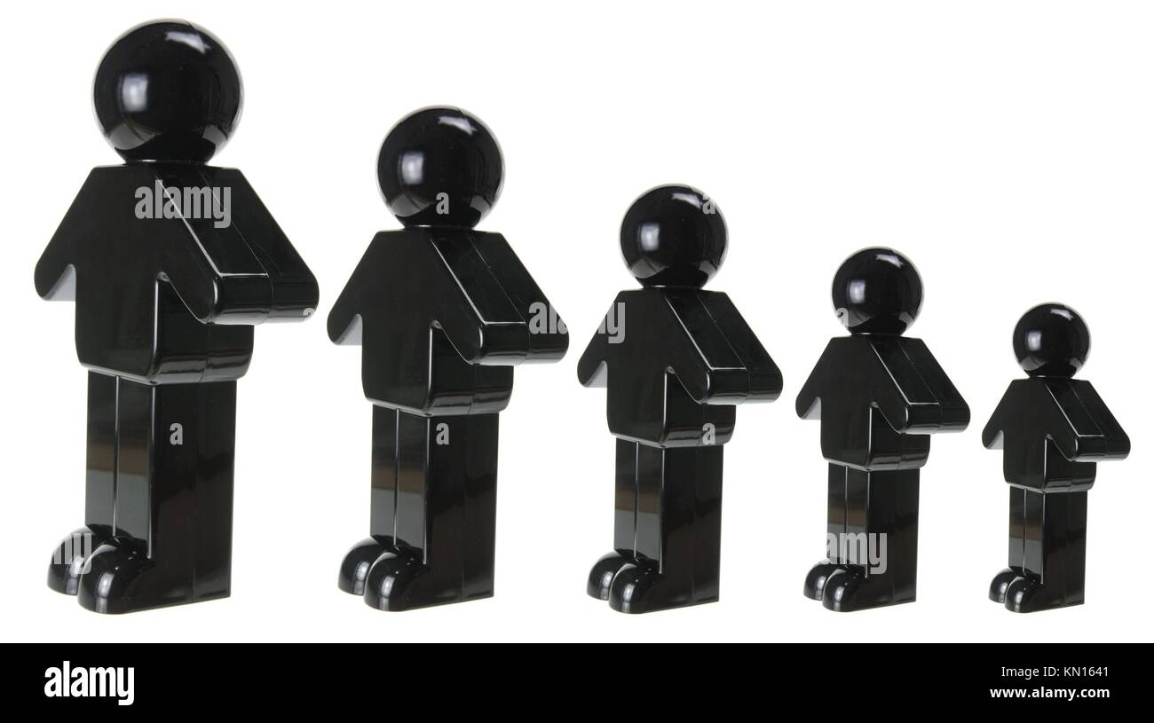Plastic toy miniature people Cut Out Stock Images & Pictures - Alamy