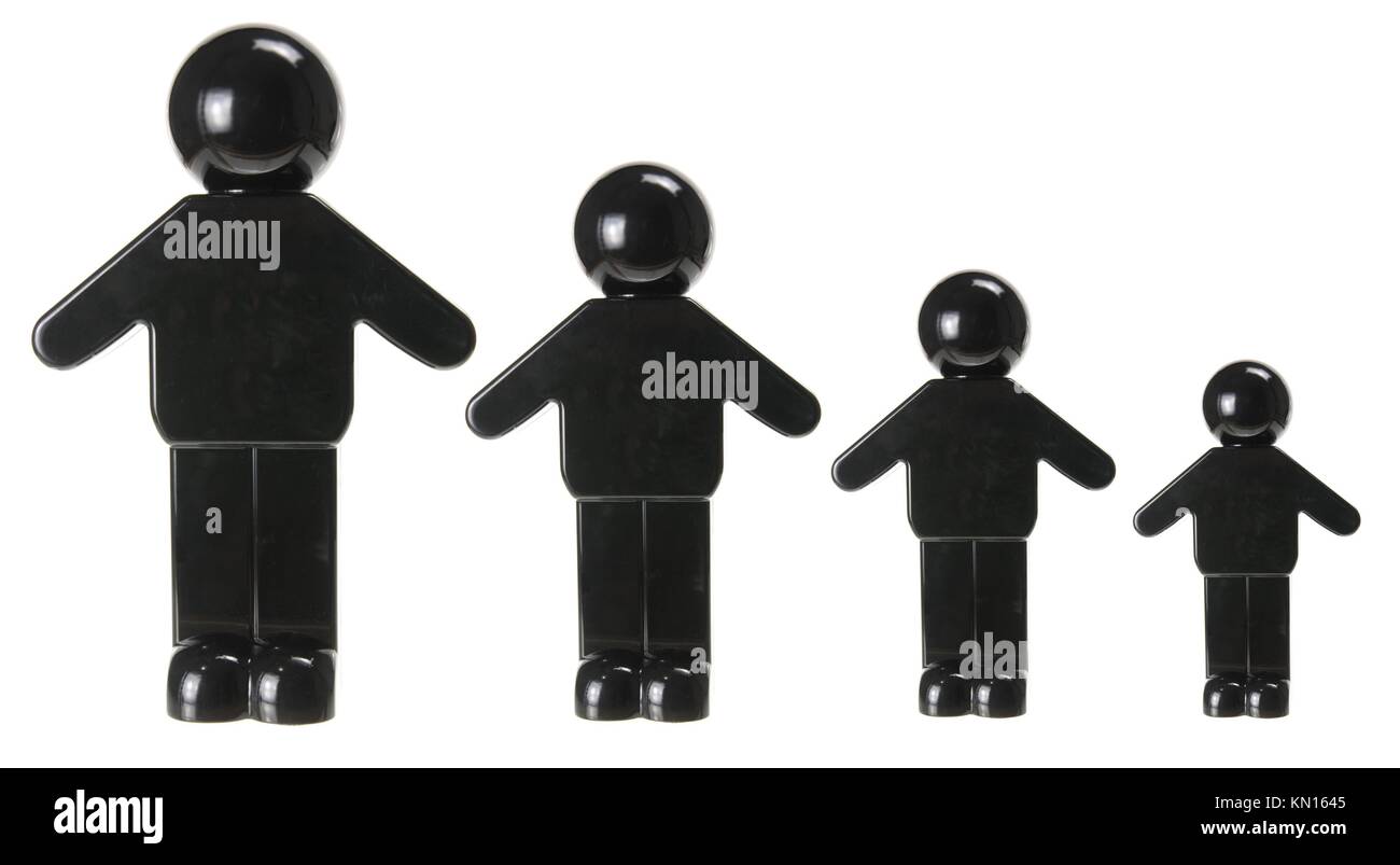 Plastic toy miniature people Cut Out Stock Images & Pictures - Alamy