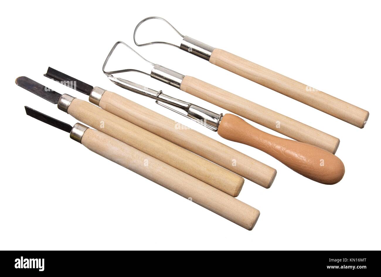 Art and Craft Tools on White Background Stock Photo - Alamy