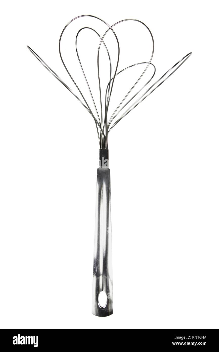 Whisk on White Background Stock Photo - Alamy