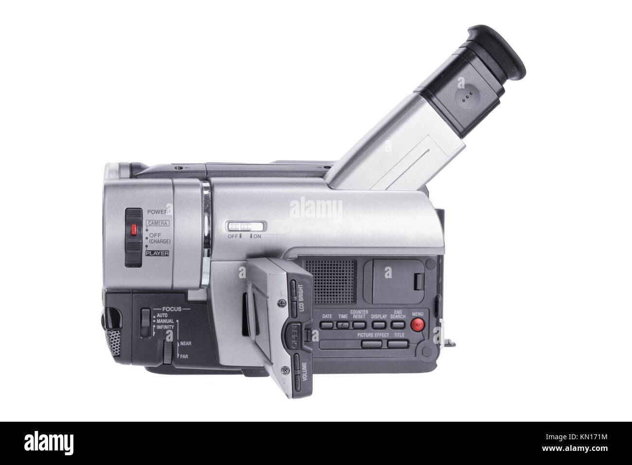 Video Camera on White Background Stock Photo - Alamy