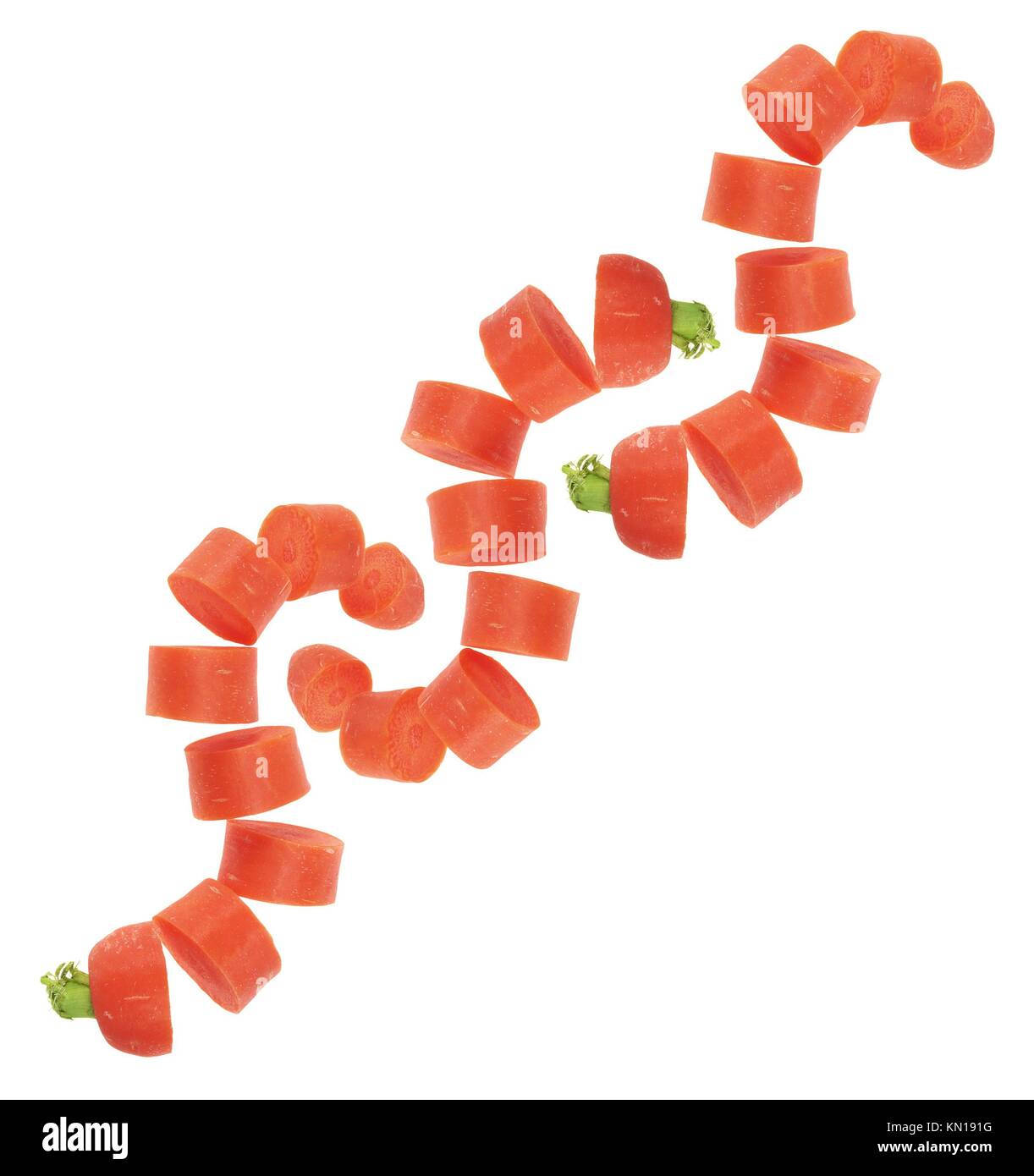 Segment of a carrot hi-res stock photography and images - Alamy