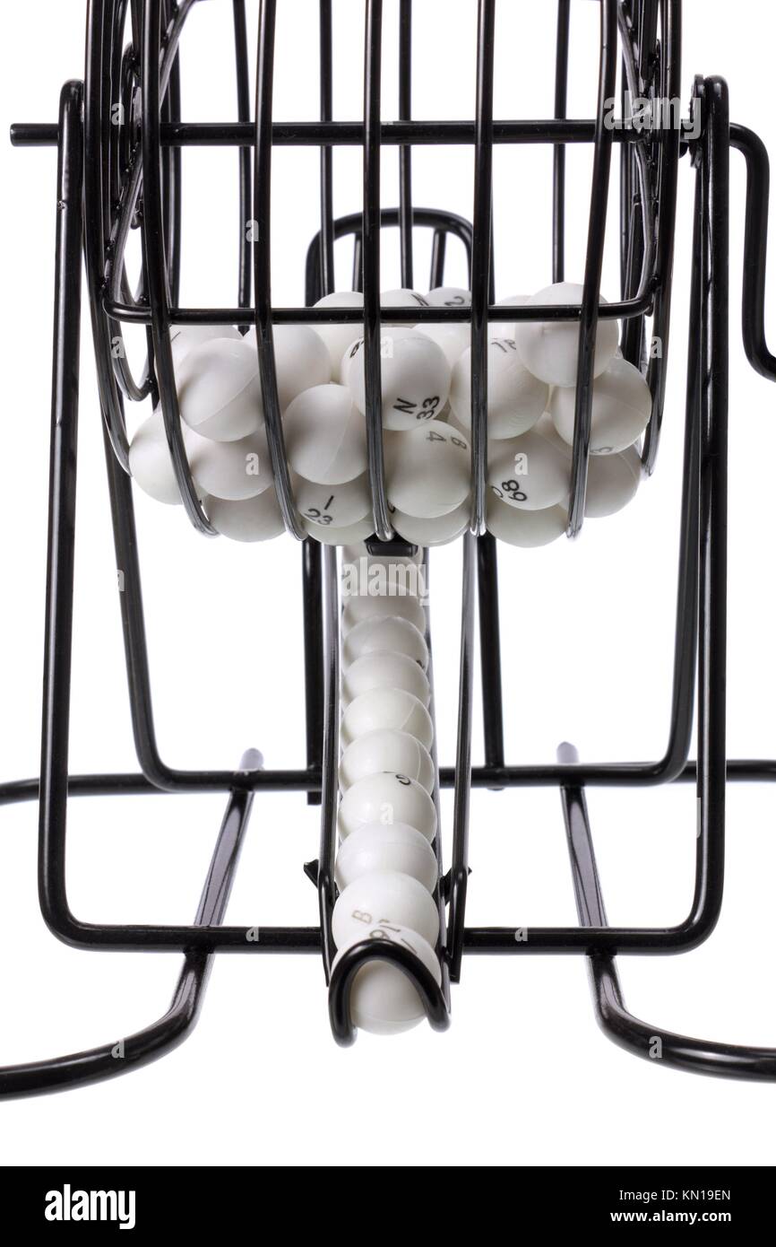 Bingo game cage hi-res stock photography and images - Alamy