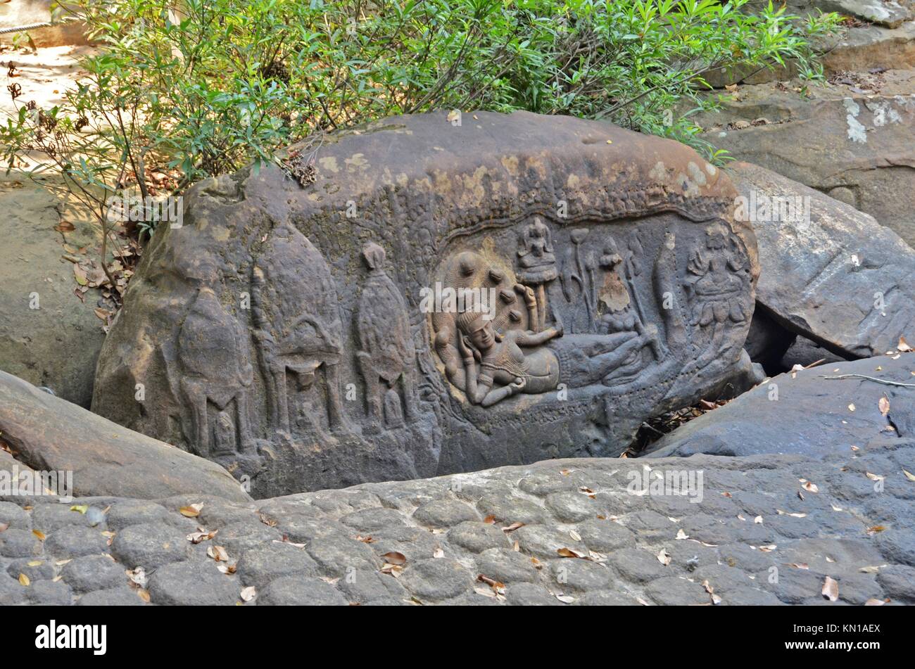 Reclining vishnu hi-res stock photography and images - Alamy