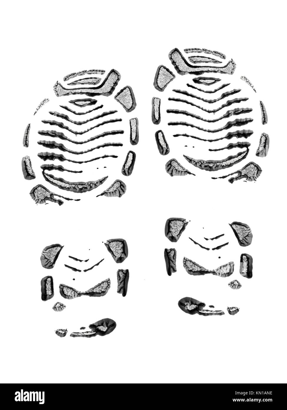 Boot print Black and White Stock Photos & Images - Alamy