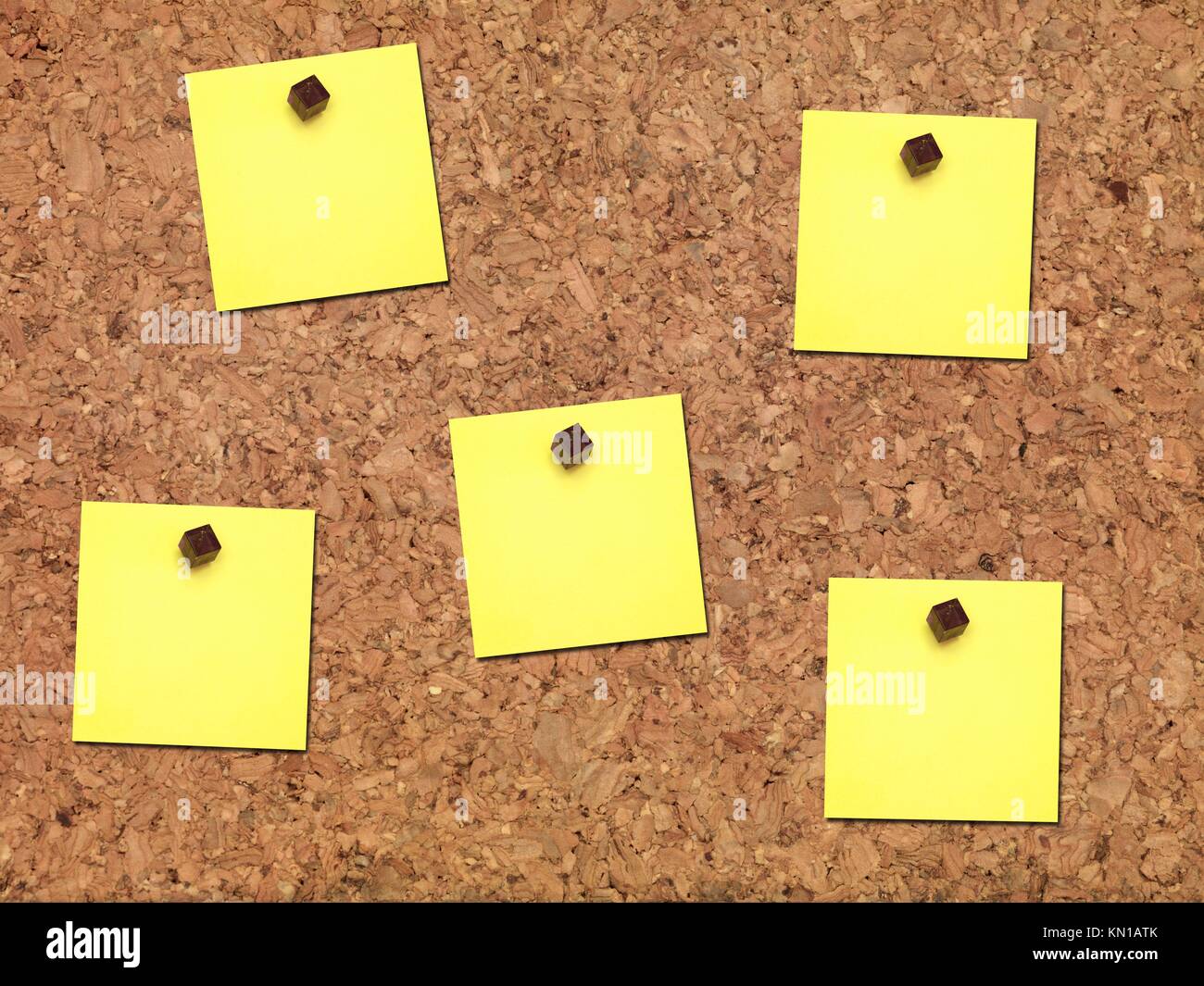 A close up shot of business post it notes Stock Photo - Alamy