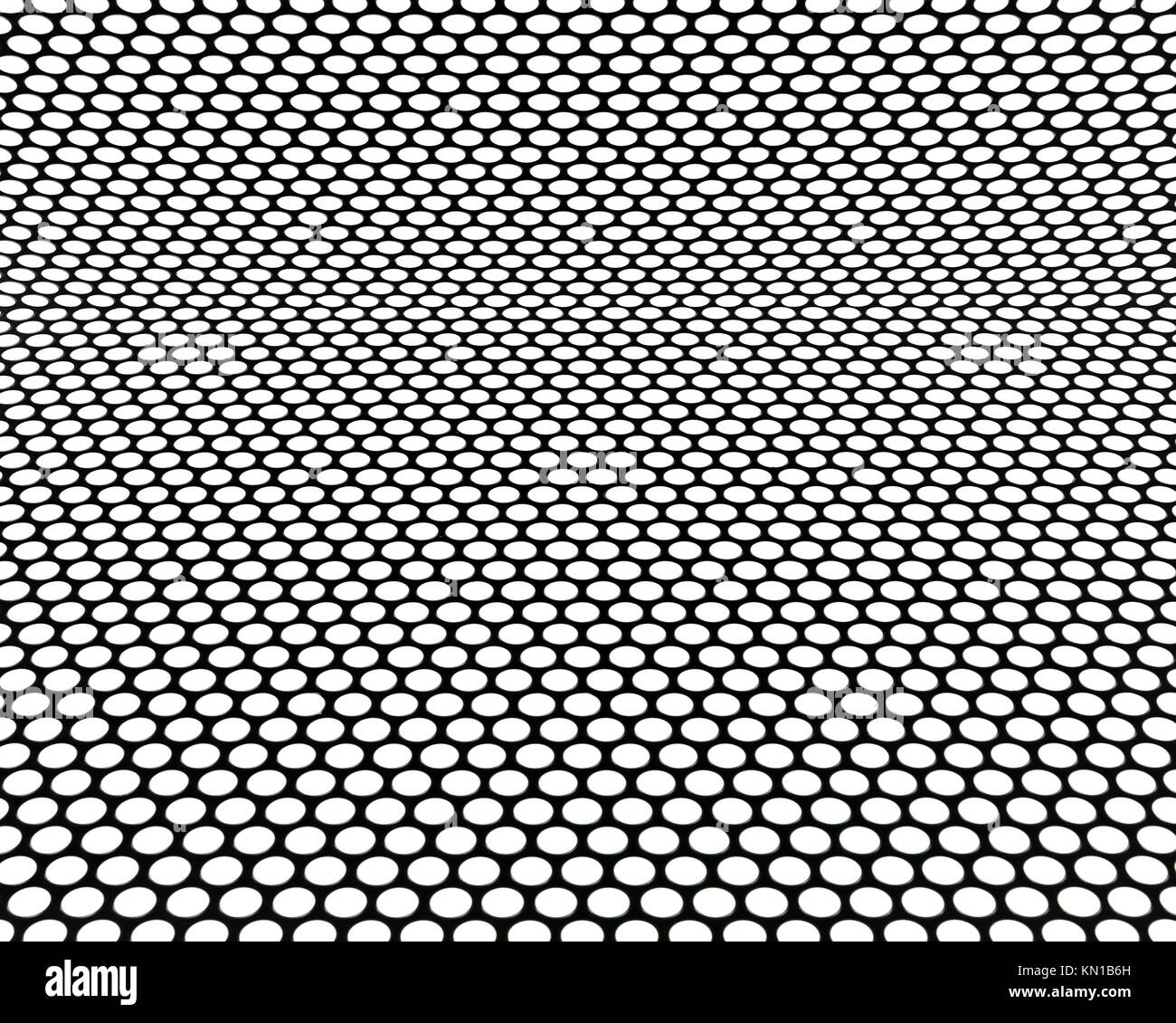 Metal mesh plating isolated against a white background Stock Photo - Alamy