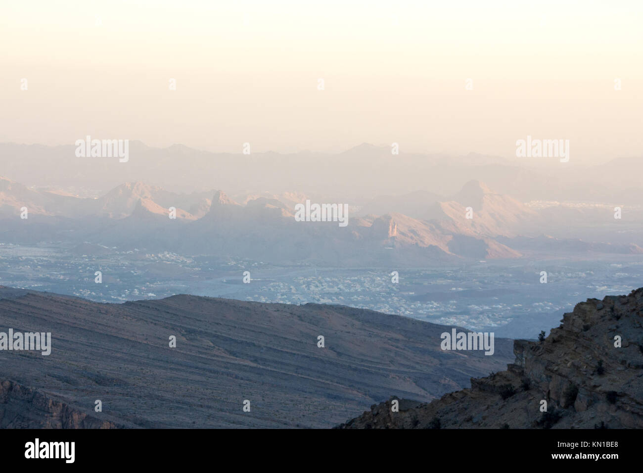 Mountainous ranges of Oman. Hilly areas. rock surfaces and natural ...