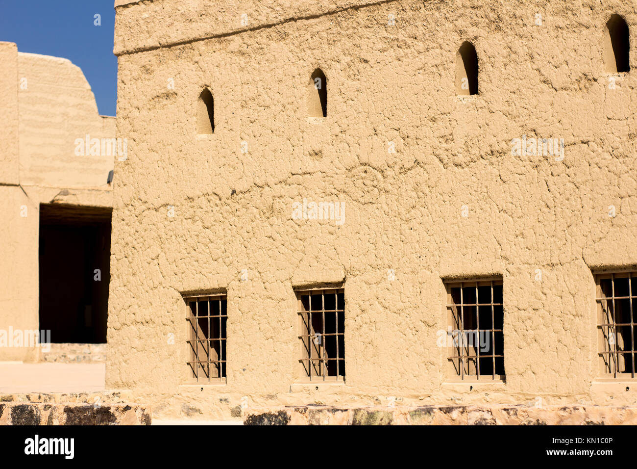 Ancient Oman fort famous for construction old architecture used for ...