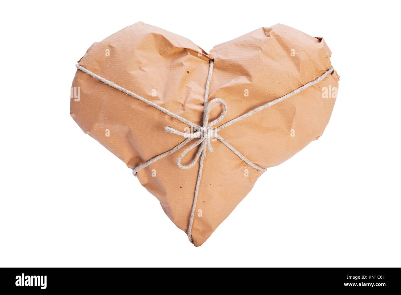 Heart tied string symbol valentines hi-res stock photography and images ...