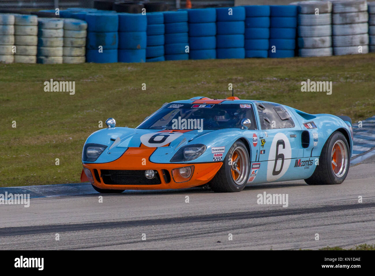 Race car at the Classic 12 Hour & Sebring Historics ; Sebring Historics ...