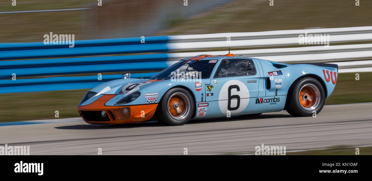 Race car at the Classic 12 Hour & Sebring Historics ; Sebring Historics ...