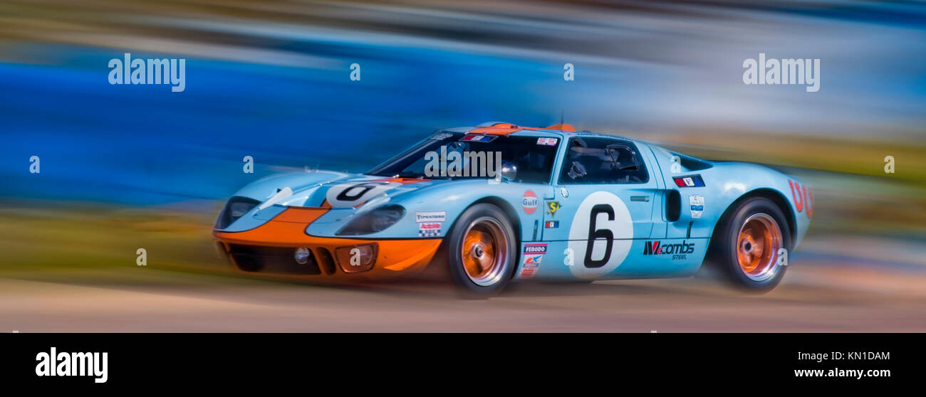 Race car at the Classic 12 Hour & Sebring Historics ; Sebring Historics ...