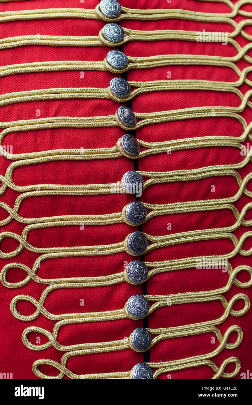 Gold jacket buttons hi-res stock photography and images - Alamy