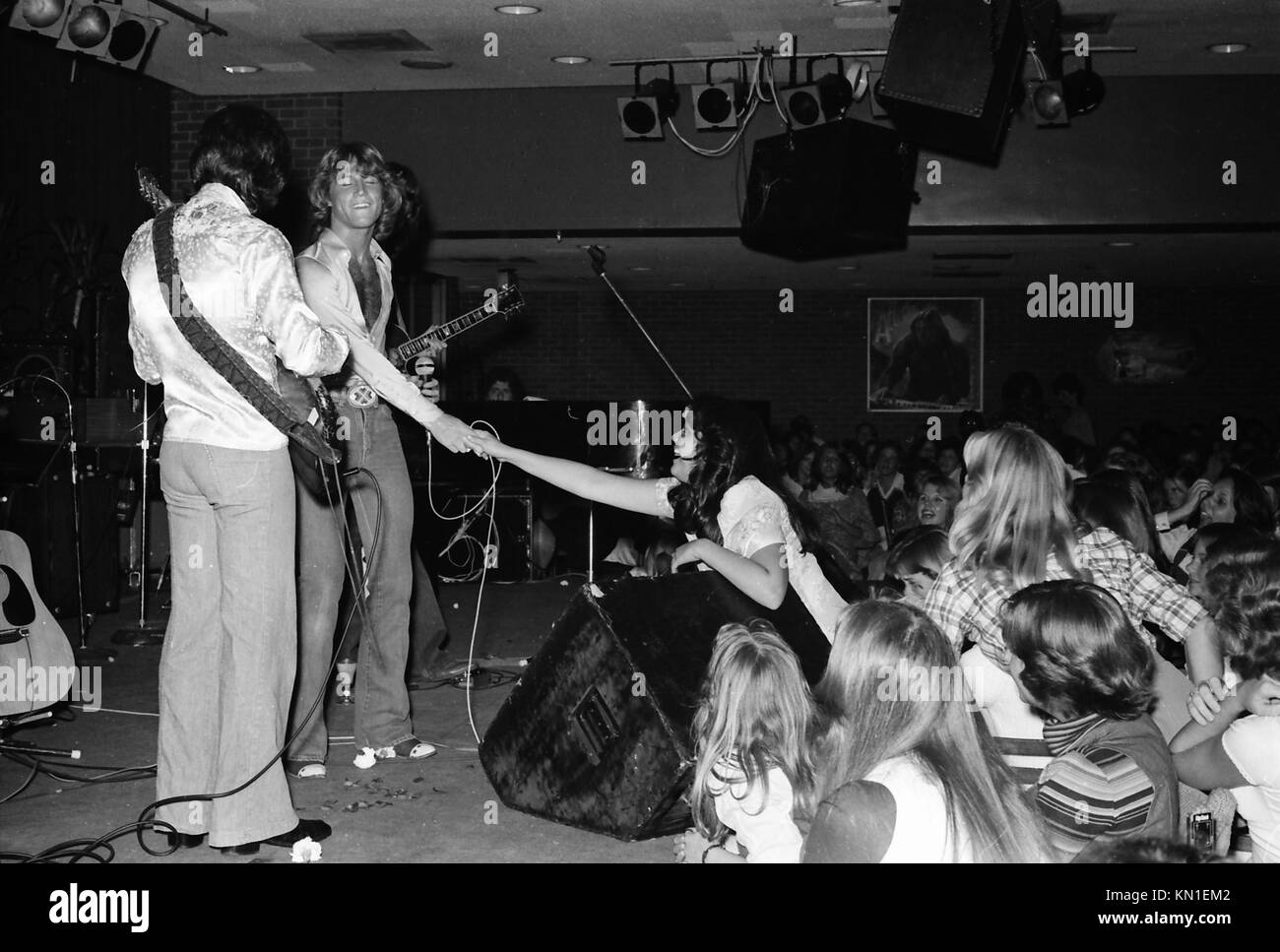SAN FRANCISCO, CA - 1977: Andy Gibb performs at The Old Waldorf in San ...