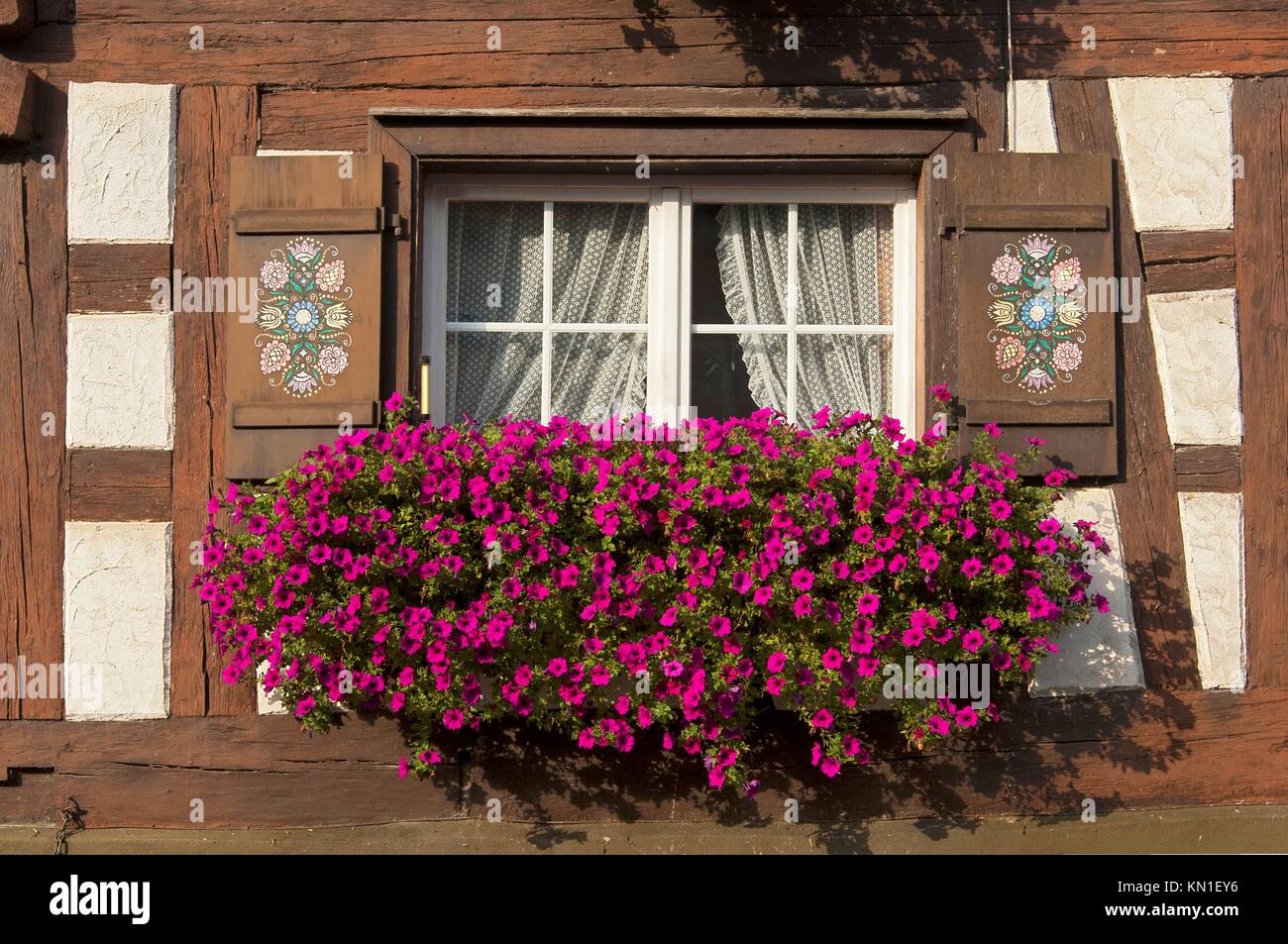 Swiss window box hi-res stock photography and images - Alamy