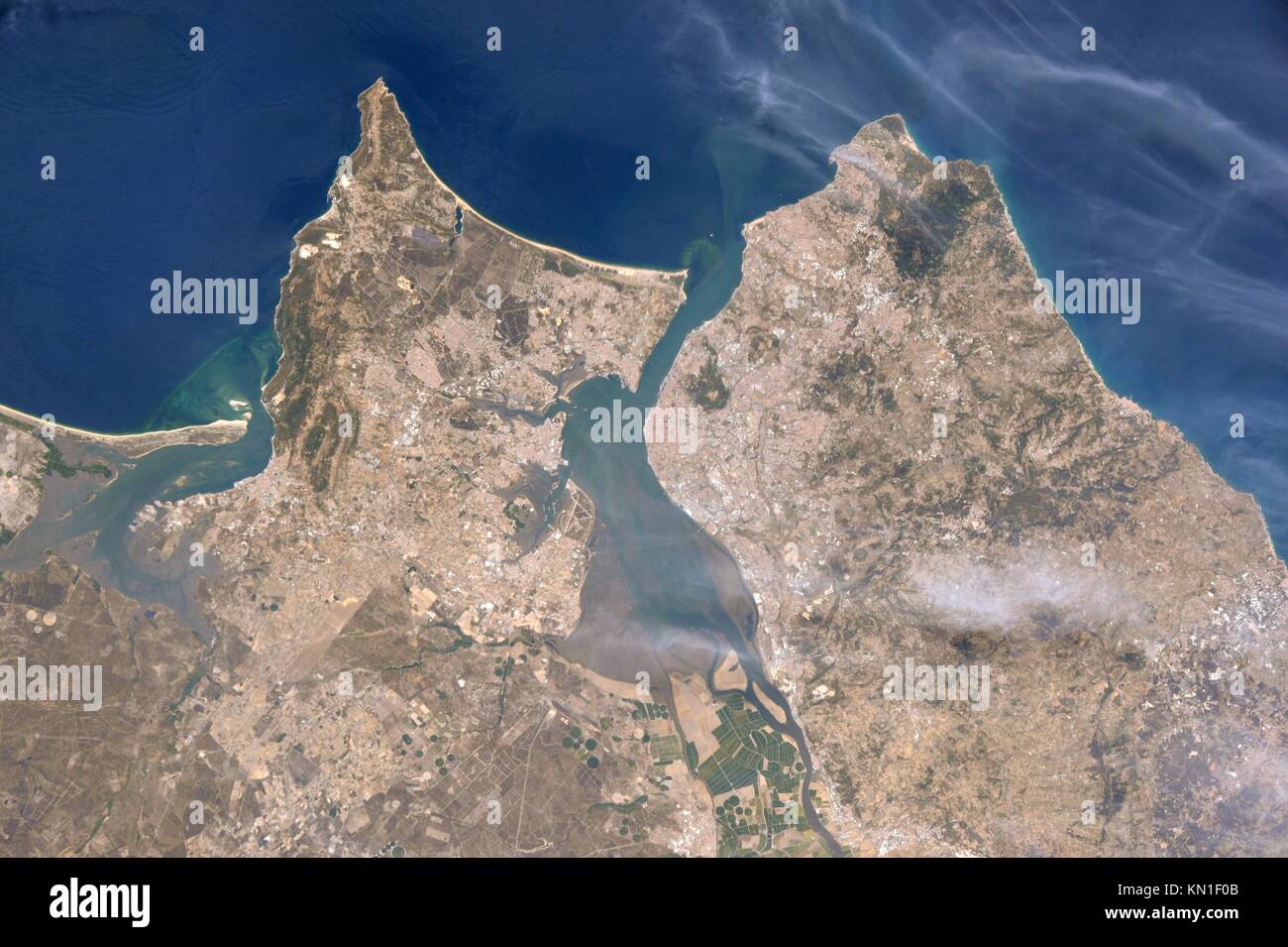 Earth From Space Nasa Europe High Resolution Stock Photography and ...