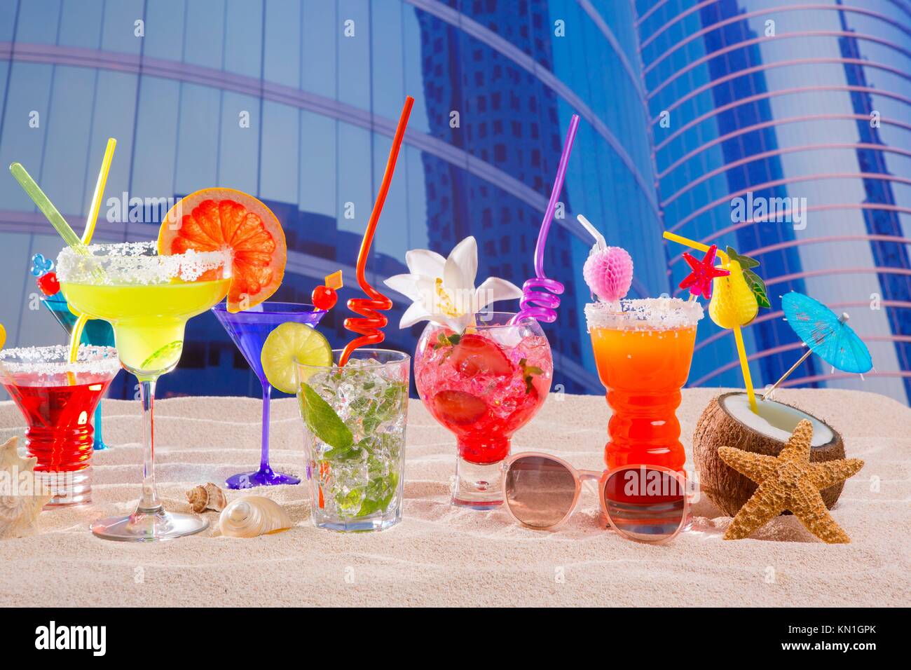 Happy Friday Tropical Drinks