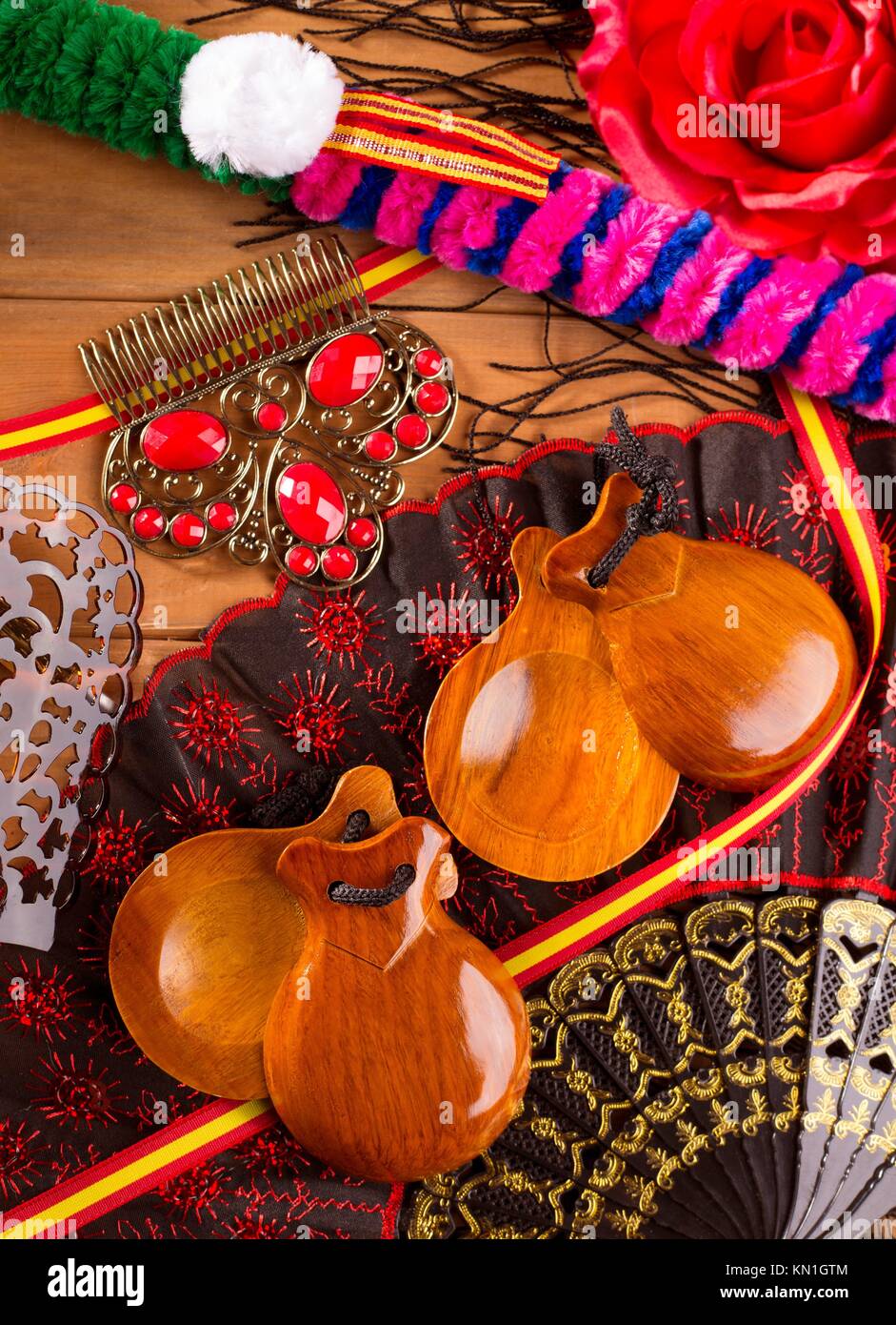 Flamenco Castanets Spain Spanish High Resolution Stock Photography and ...