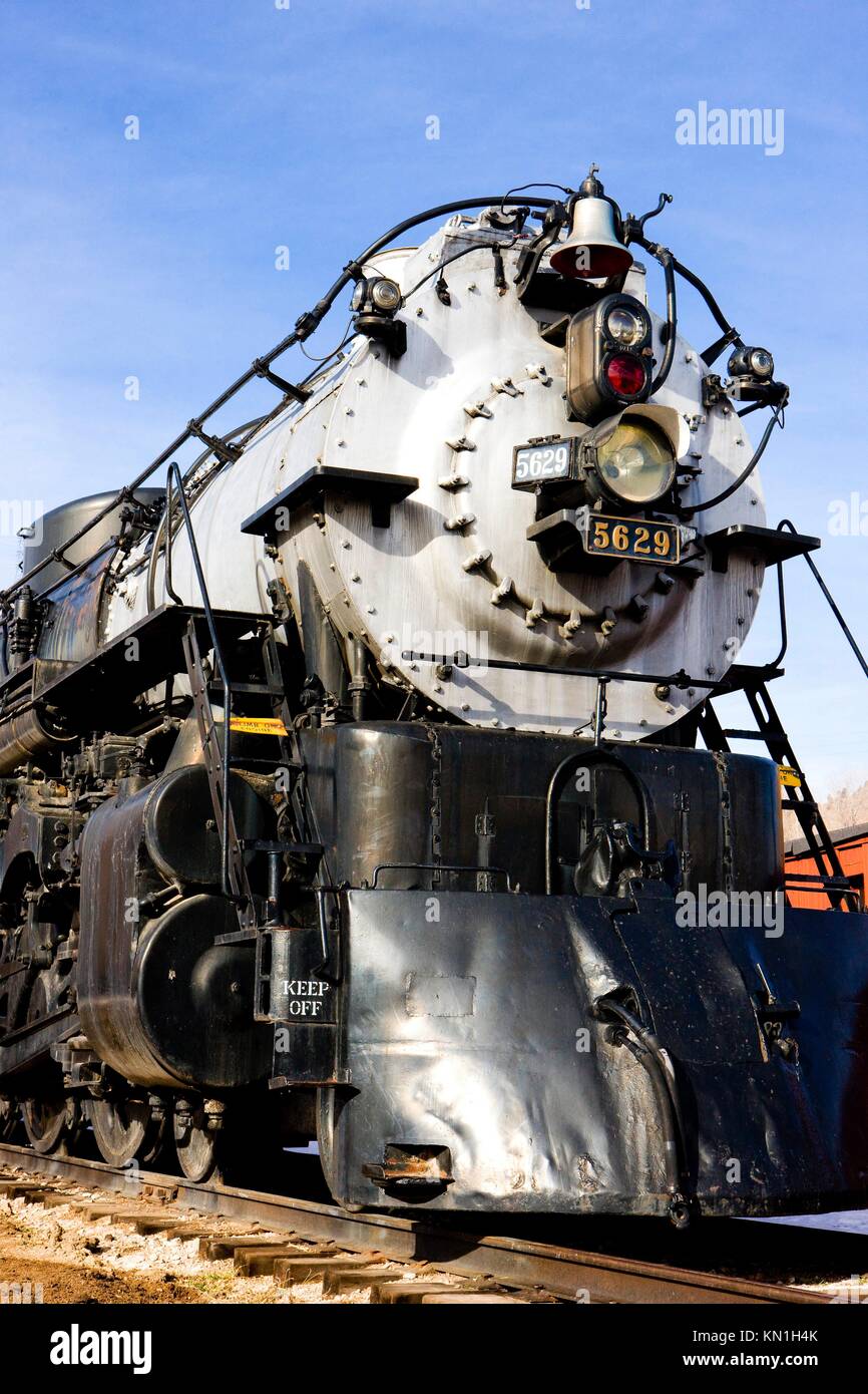 Steam locomotive in colorado railroad museum hi-res stock photography ...