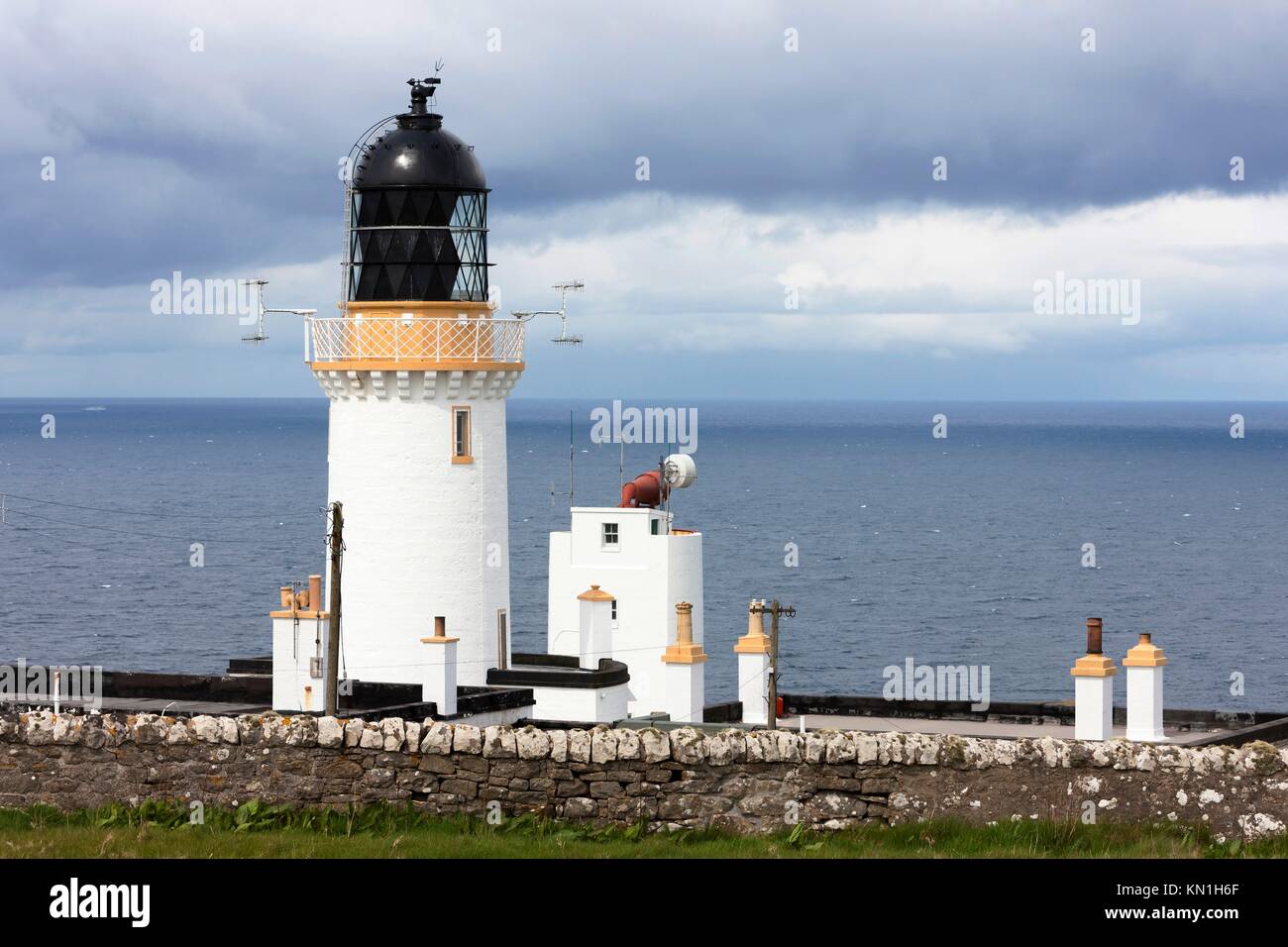Dunnet Head Lighthouse, Highlands, Scotland Stock Photo - Alamy