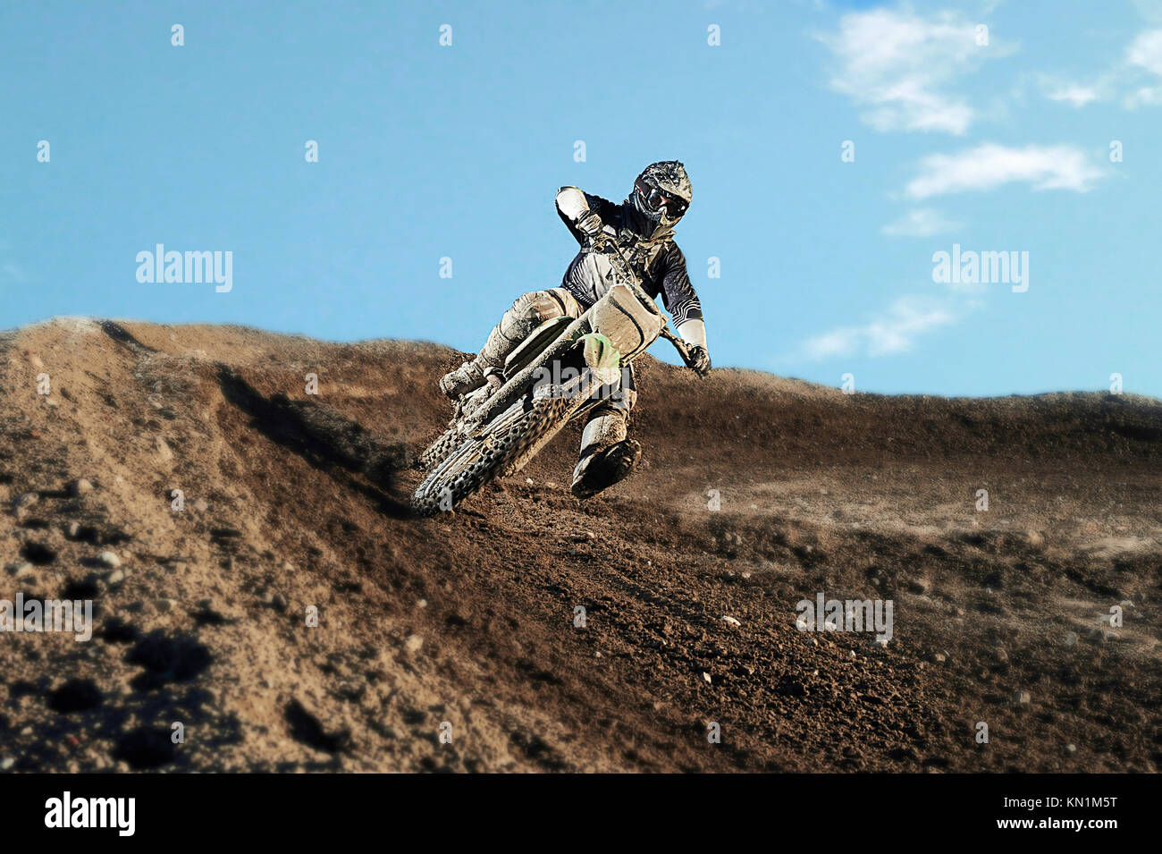 Rider in action hi-res stock photography and images - Alamy