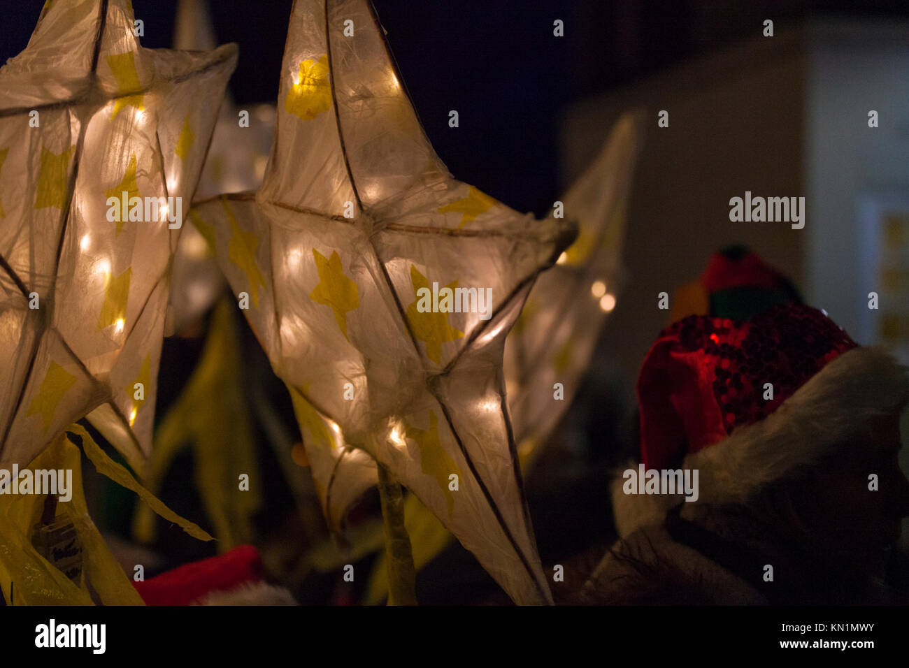 Rye, East Sussex, UK. 9th December, 2017. The ancient town of Rye ...