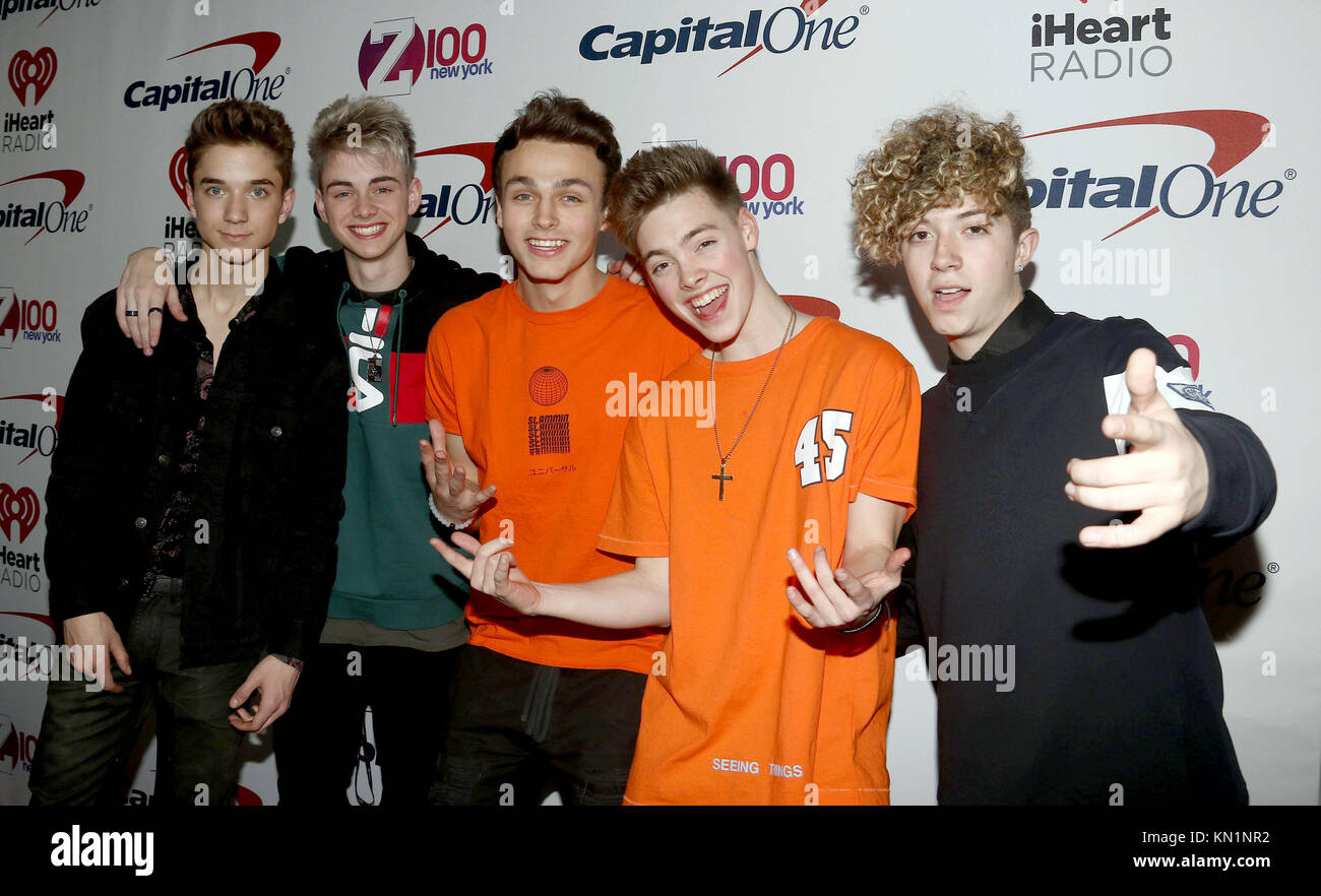 December 8, 2017 - New York City, New York, U.S. - Singers DANIEL ...