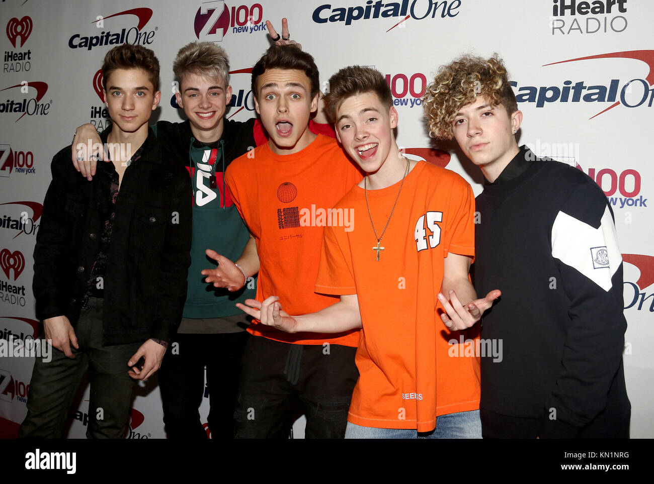 December 8, 2017 - New York City, New York, U.S. - Singers DANIEL ...