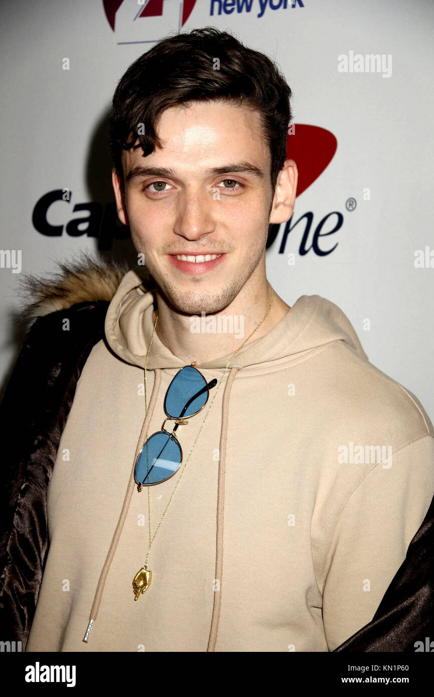 New York City, New York, USA. 8th Dec, 2017. Musician LAUV attends Z100 ...