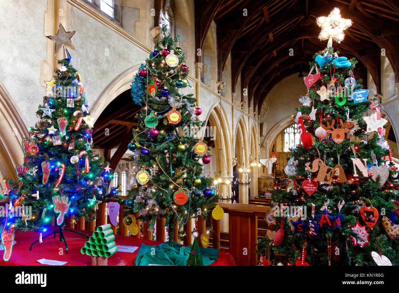 Minster Church, Warminster, Wiltshire, UK. 9th December 2017. The ...