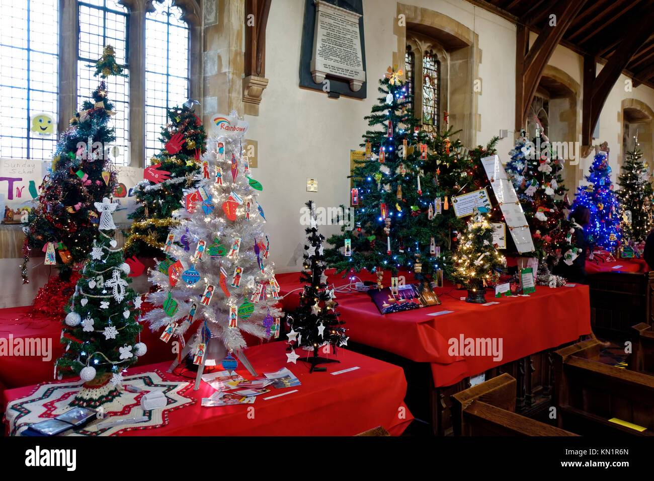 Minster Church, Warminster, Wiltshire, UK. 9th December 2017. The ...