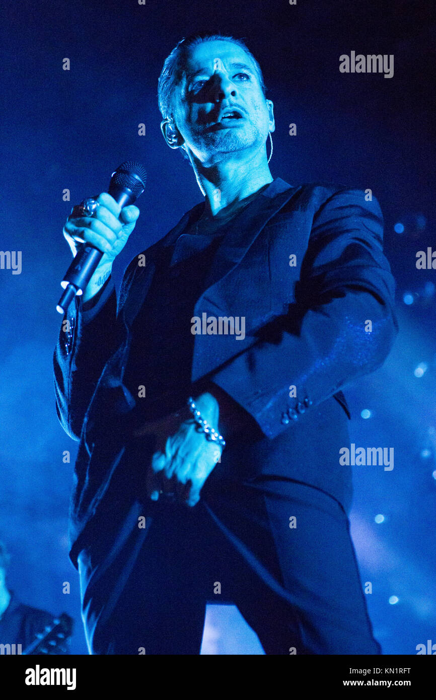 Turin Italy. 09th December 2017. The English band DEPECHE MODE performs ...