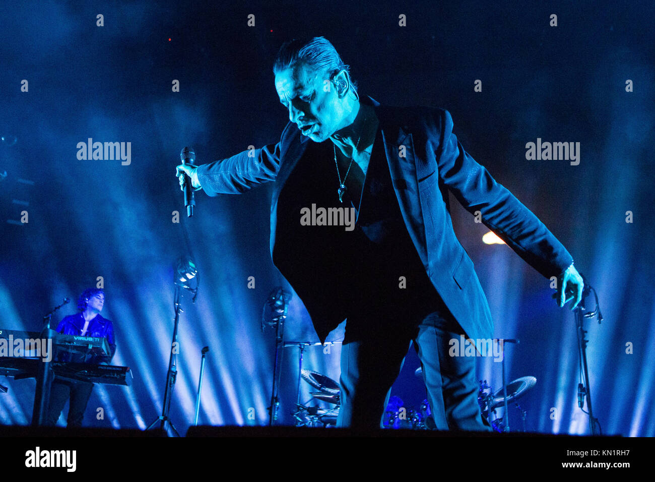 Turin Italy. 09th December 2017. The English band DEPECHE MODE performs ...