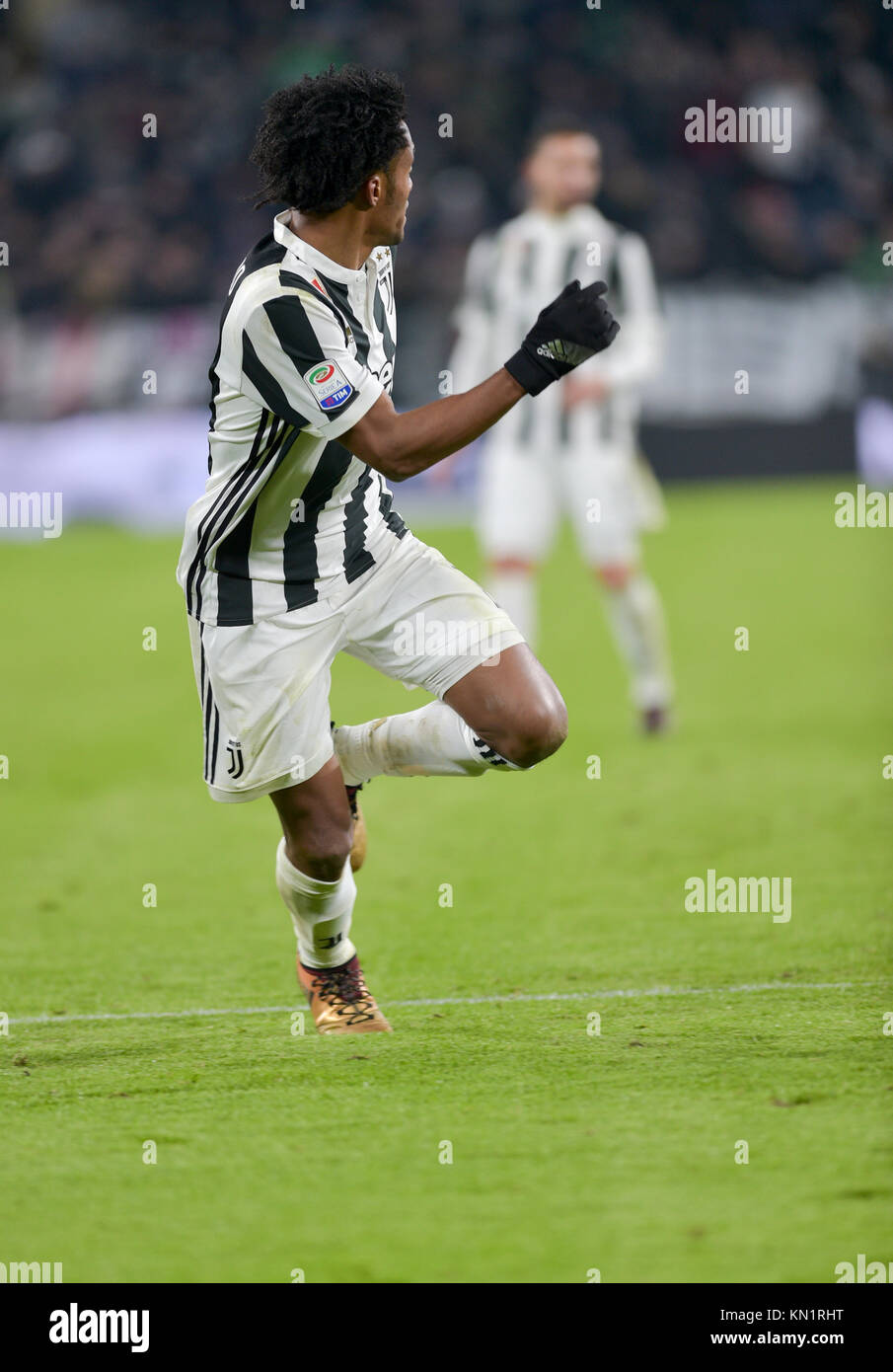 Turin, Italy . 09th Dec, 2017. Juan Cuadrado (Juventus FC),during the ...