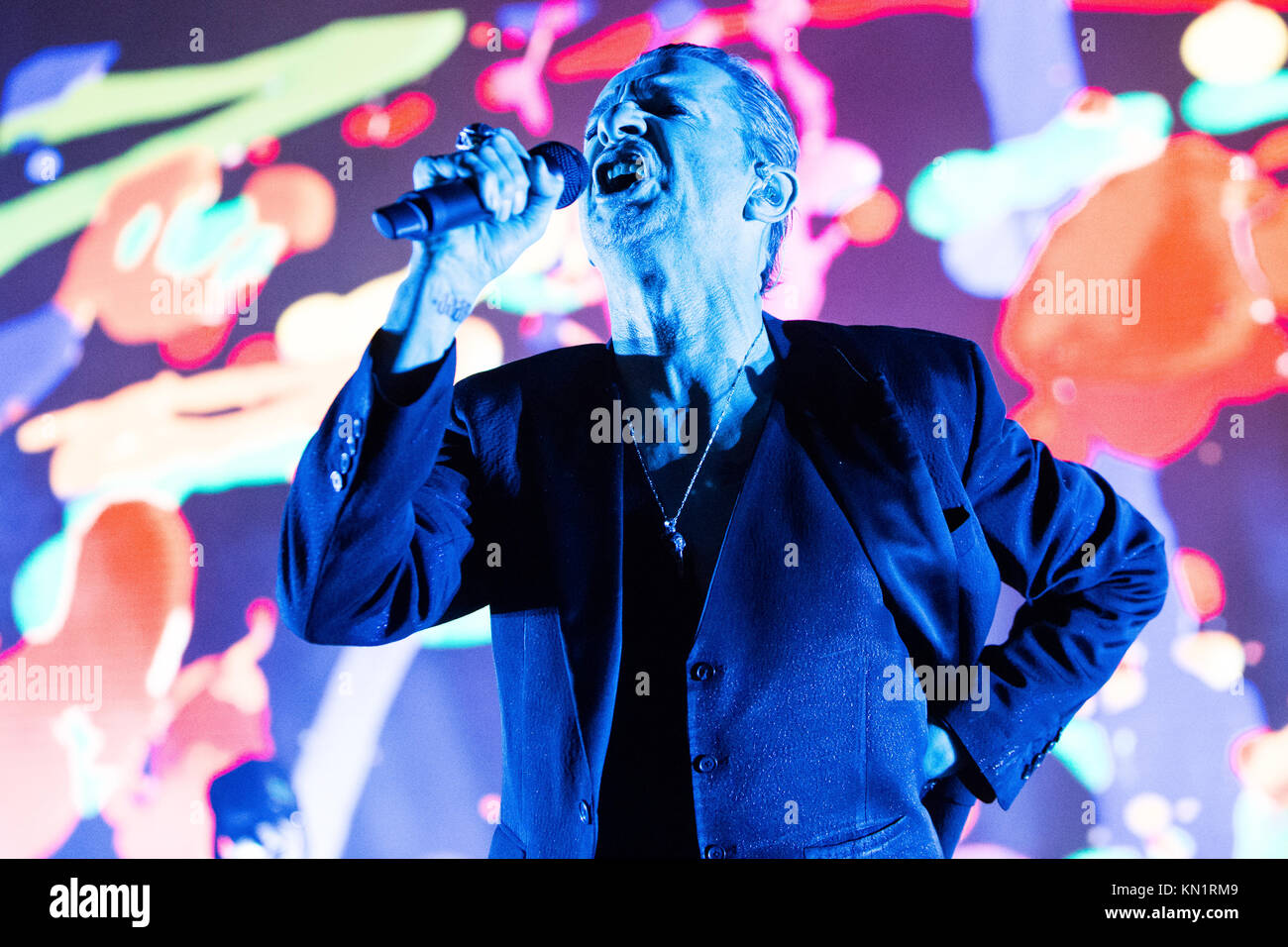 Turin Italy. 09th December 2017. The English band DEPECHE MODE performs ...