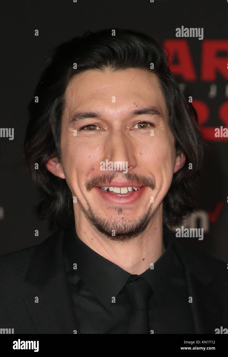 Los Angeles, Ca, USA. 9th Dec, 2017. Adam Driver at the World Premiere ...