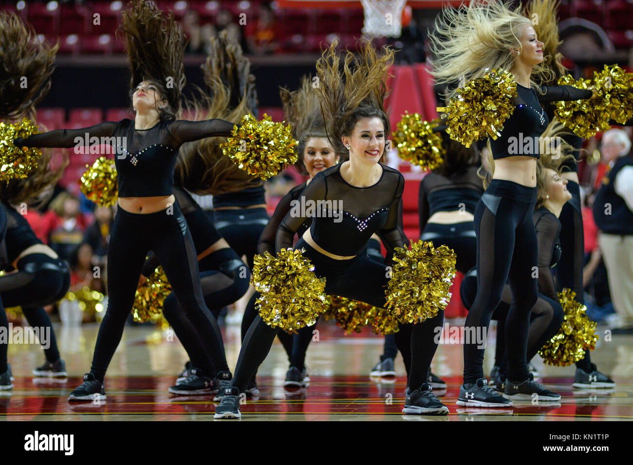 College Park, Maryland, USA. 9th Dec, 2017. The University of Maryland ...