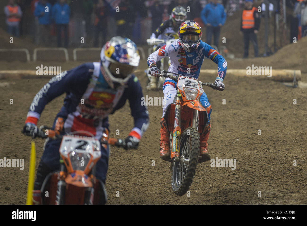 Krakow, Poland. 9th Dec, 2017. Bristish rider, Jonathan Walker competes ...