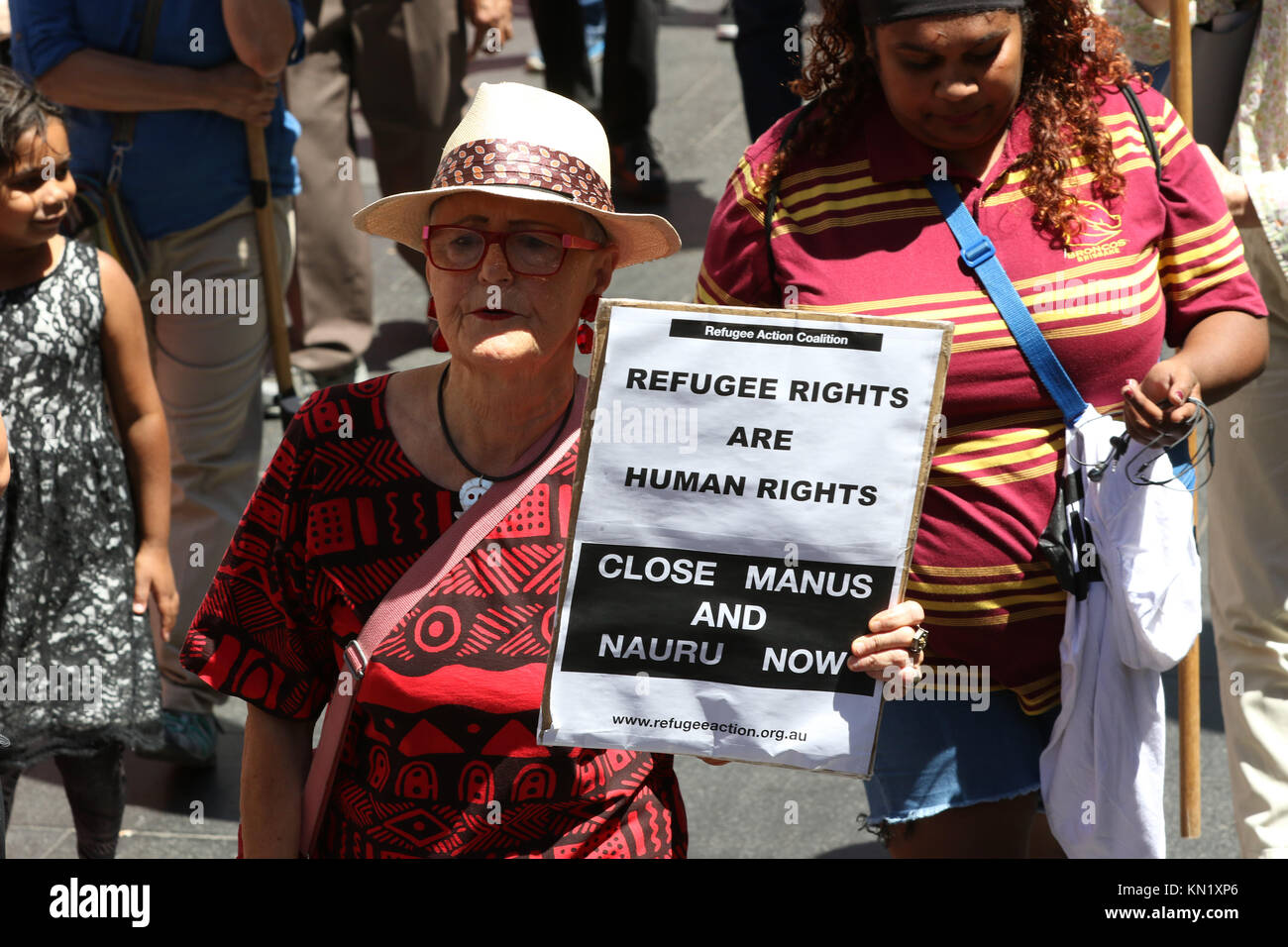 Sydney, Australia. 10 December 2017. On International Human Rights Day ...