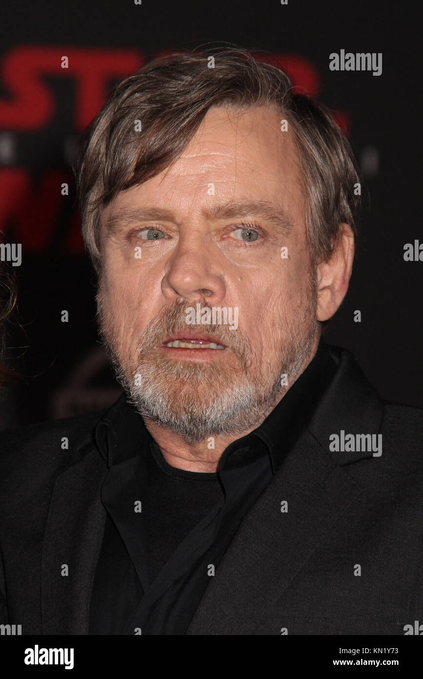 Los Angeles, USA. 09th Dec, 2017. Mark Hamill 12/09/2017 The World ...