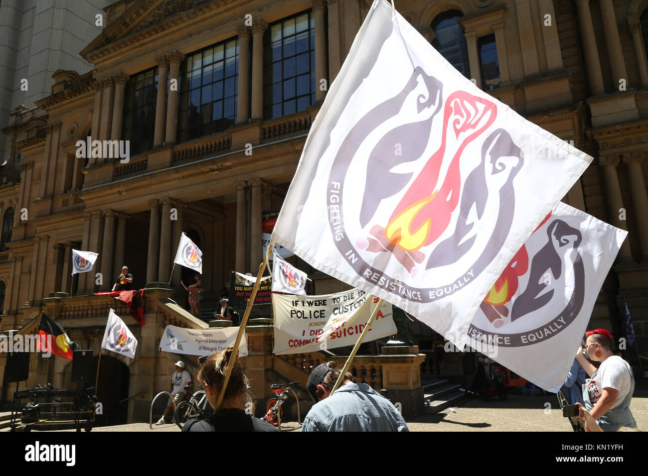 Sydney, Australia. 10 December 2017. On International Human Rights Day ...