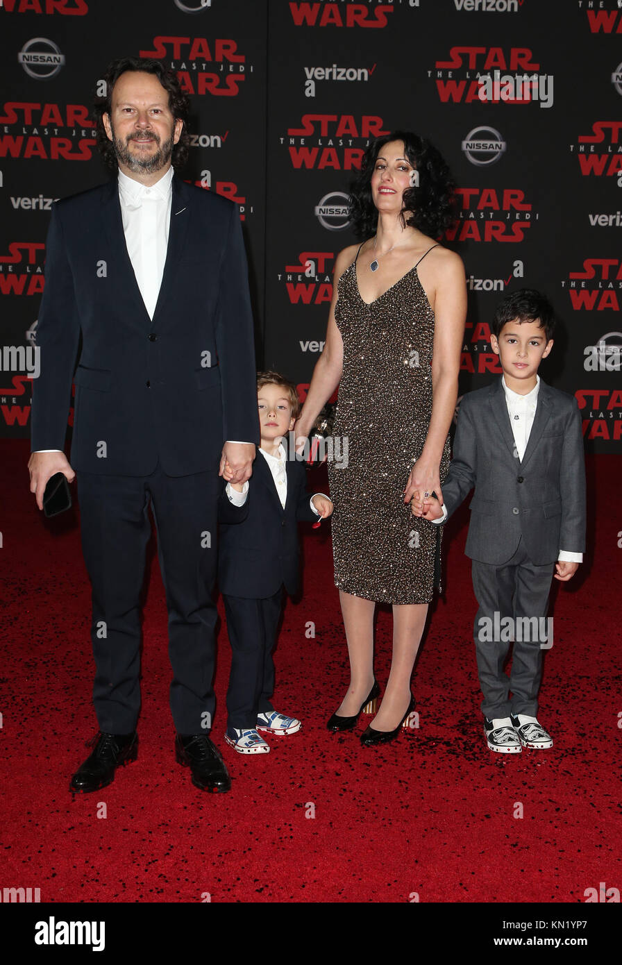 Los Angeles, Ca, USA. 9th Dec, 2017. Ram Bergman, Family, at Premiere ...