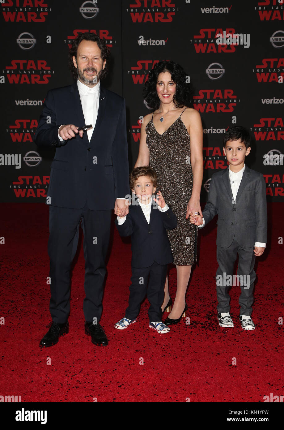 Los Angeles, Ca, USA. 9th Dec, 2017. Ram Bergman, Family, at Premiere ...