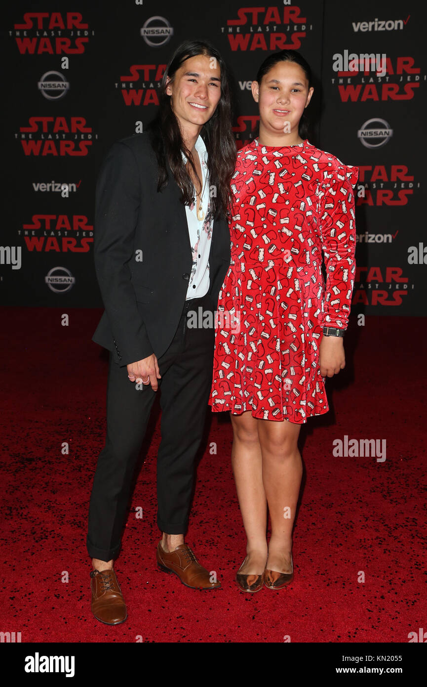 LOS ANGELES, CA - DECEMBER 9: Boo Boo Stewart, Maegan Stewart, at ...
