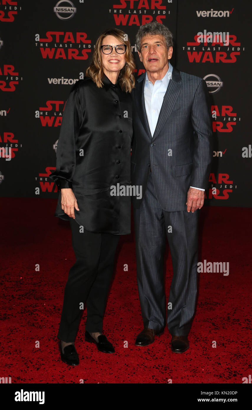 LOS ANGELES, CA - DECEMBER 9: Alan Horn, Cindy Horn, at Premiere Of ...