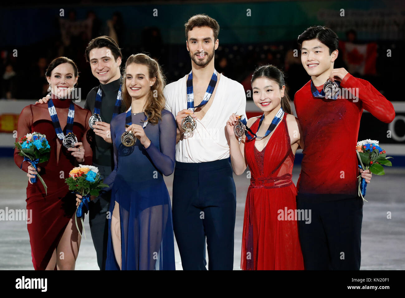 Aichi, Japan. 9th Dec, 2017. (L-R) Tessa Virtue and Scott Moir (CAN ...