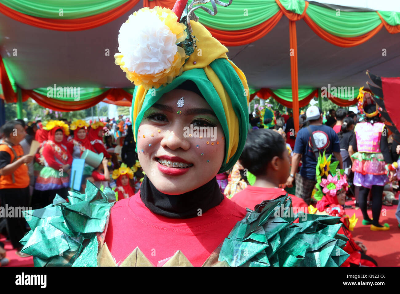 Surabaya. Indonesia 10 Dec 2017 Tri Rismaharini, better known as “Ibu ...