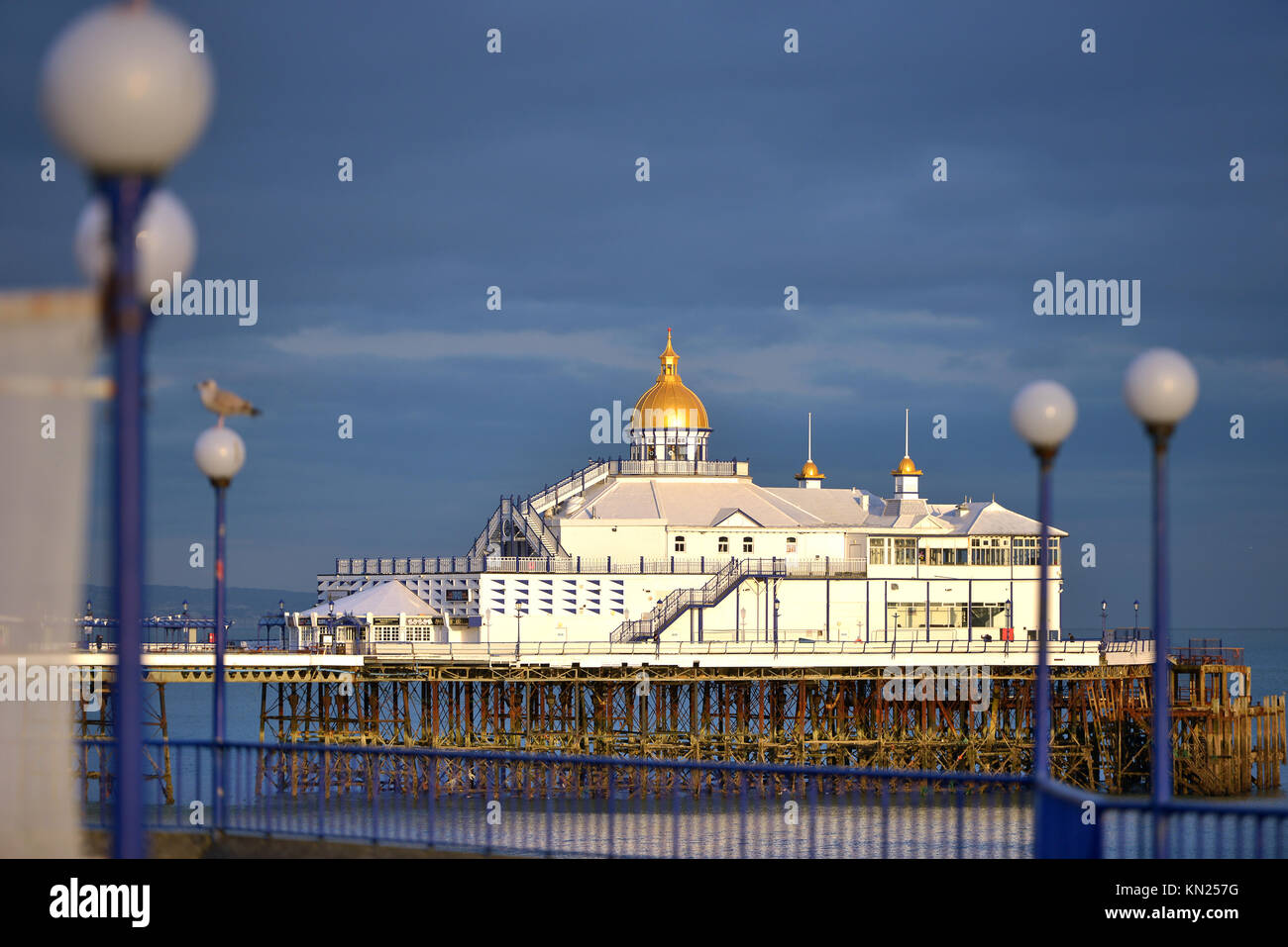 Eastbourne Pier at sunset, East Sussex Stock Photo - Alamy